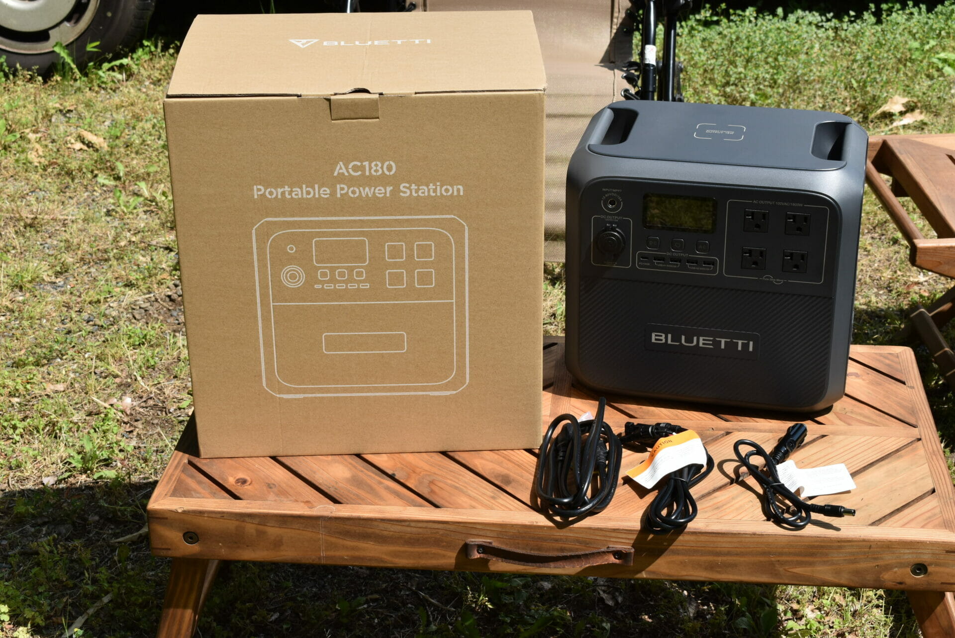 最大出力2700W！ パワフルなBLUETTI(ブルーティ) AC180が キャンプに最適！【AD】